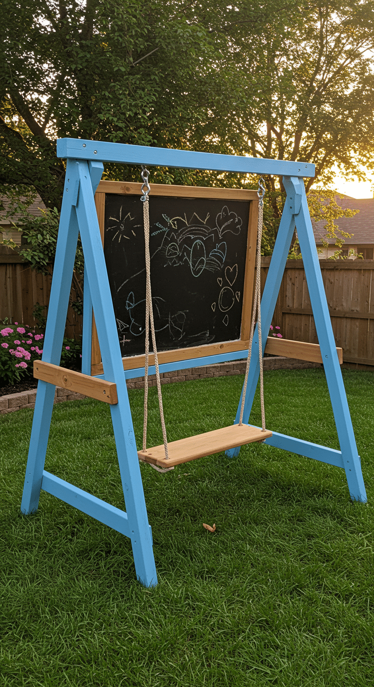 40 Backyard DIY Swing Set Projects That Won’t Break the Bank – Room Layered